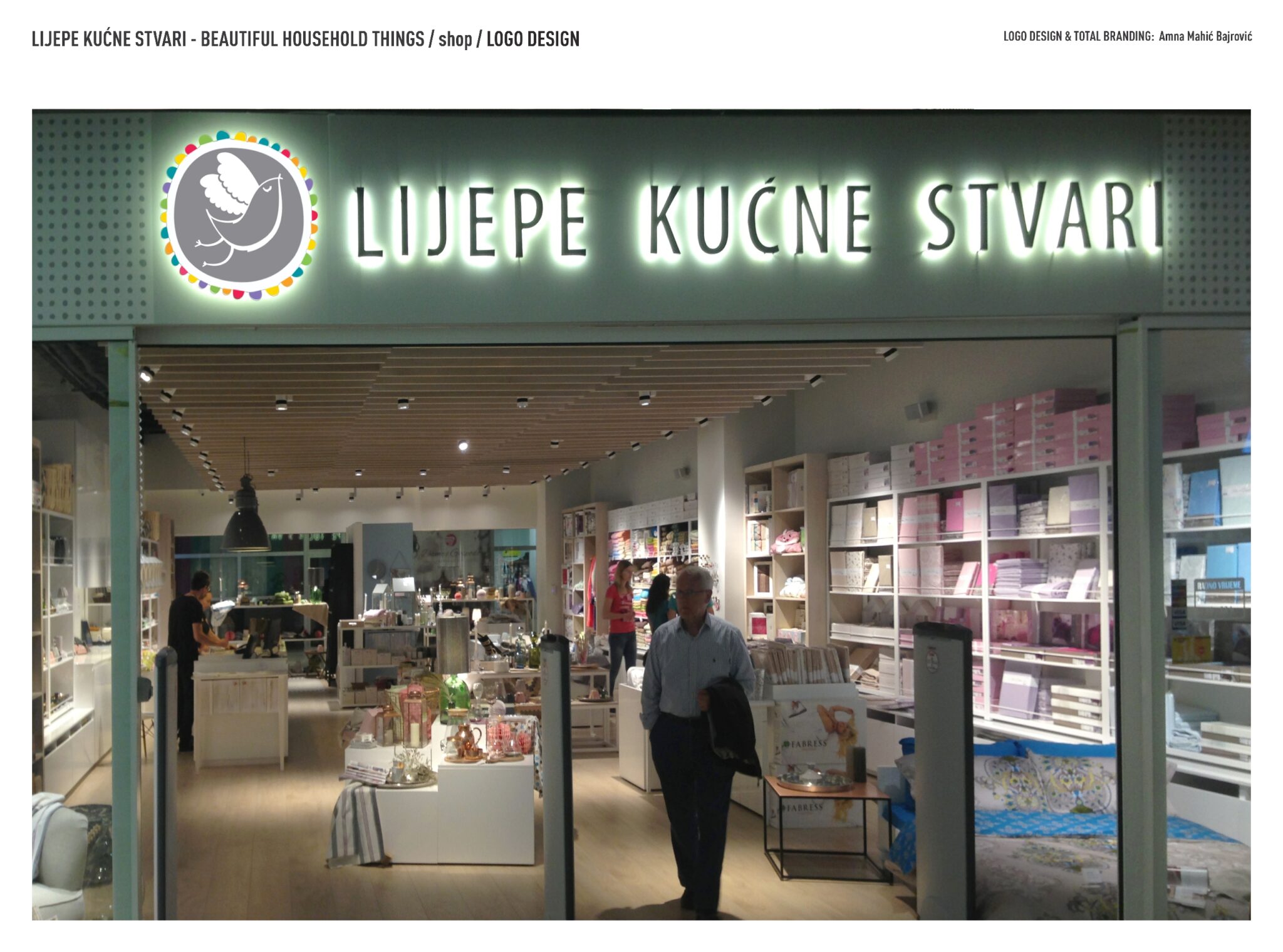 LIJEPE KUCNE STVARI logo design – AMNA BM Design